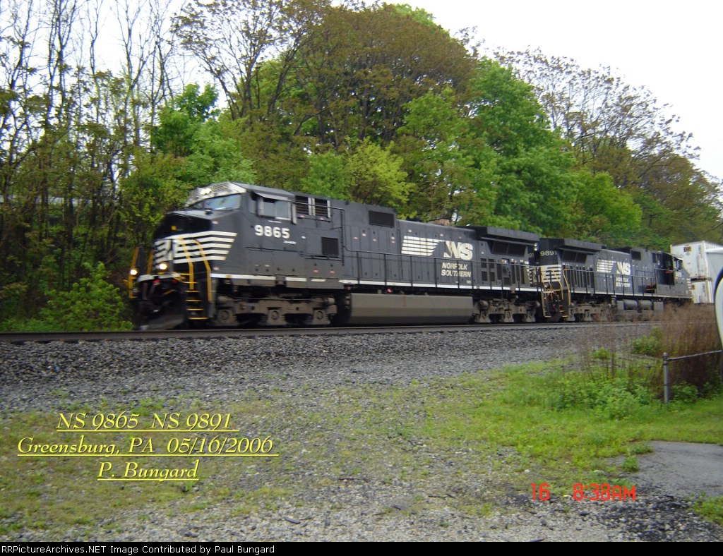 NS 9865 C40-9W NS 9891 C40-9W 05/16/2006